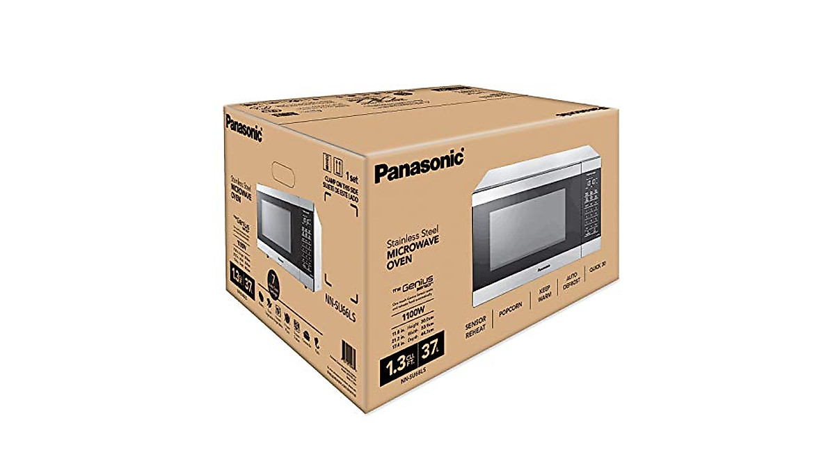 Panasonic NN-SU66LS 1100W Microwave with Genius Sensor Cook