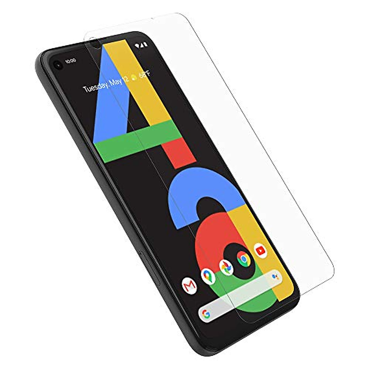 OtterBox ALPHA GLASS Screen Protector for Google Pixel 4a (ONLY, Not compatible with 5G Version) - CLEAR
