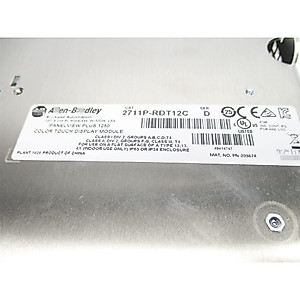 CBBEXP 2711P-RDT12C PanelView Plus 1250 Touch Screen Display Module 2711PRDT12C Sealed in Box 1 Year Warranty Fast Shipment