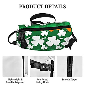 Crossbody Sling Backpack Patricks-Day-Irish-Flag Travel Hiking Chest Daypack One Strap Shoulder Bag