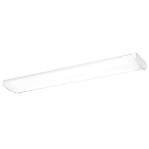 Commercial Electric 54677141 4 ft. White LED High Output Wrap 58 Watt, 5200 Lumens, 4000K Bright White