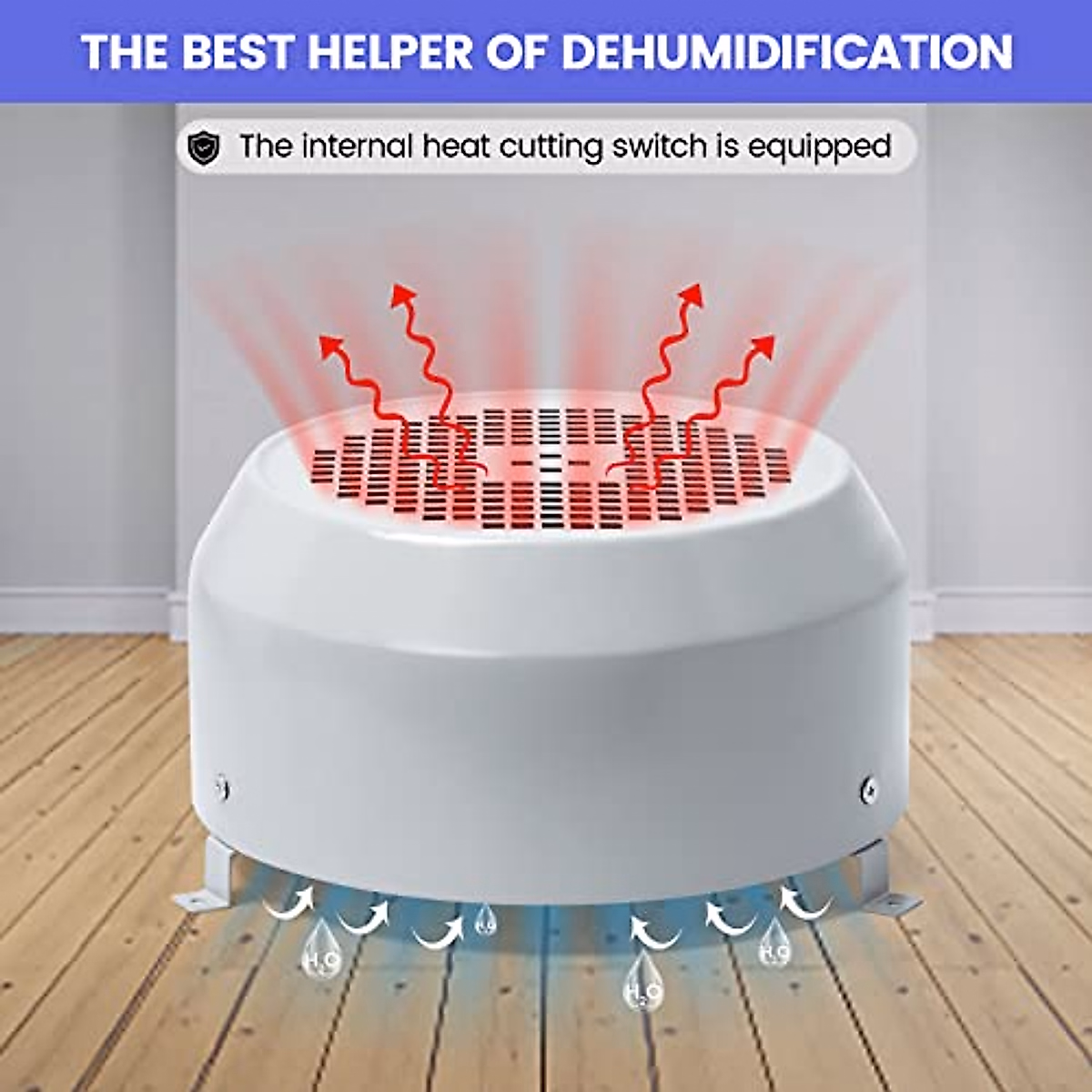 Briidea Air Dryer Made by Durable Material, Suitable for Ships, RVs, Storage Rooms