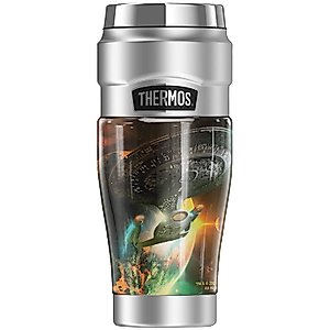 THERMOS Star Trek Next Generation Enterprise STAINLESS KING Stainless Steel Travel Tumbler, Vacuum insulated & Double Wall, 16oz