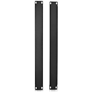 V7 RMBLANK1U10-1N Rack 1U Blank Panel - 10 Pack,Black