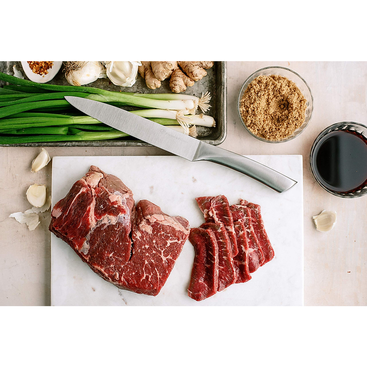 POMELOHOME Carving Knife | 8" Stainless Steel Carving Knife | German High Carbon Steel