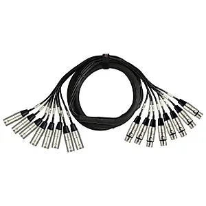 KIRLIN Cable MT-815-5M 5-Meter 8-Channel Multi-Track Snake Cable XLR Male to XLR Female