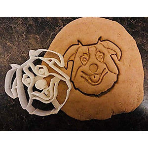 Australian Shepherd - Aussie - Cookie Cutter and Dog Treat Cutter - Dog Face