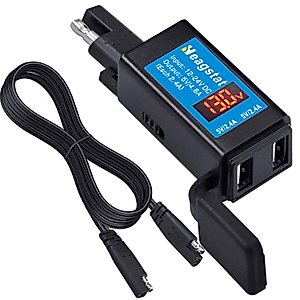 Heagstat Motorcycle SAE to USB Port Power for GPS, Smartphone MP3, Motion Camera