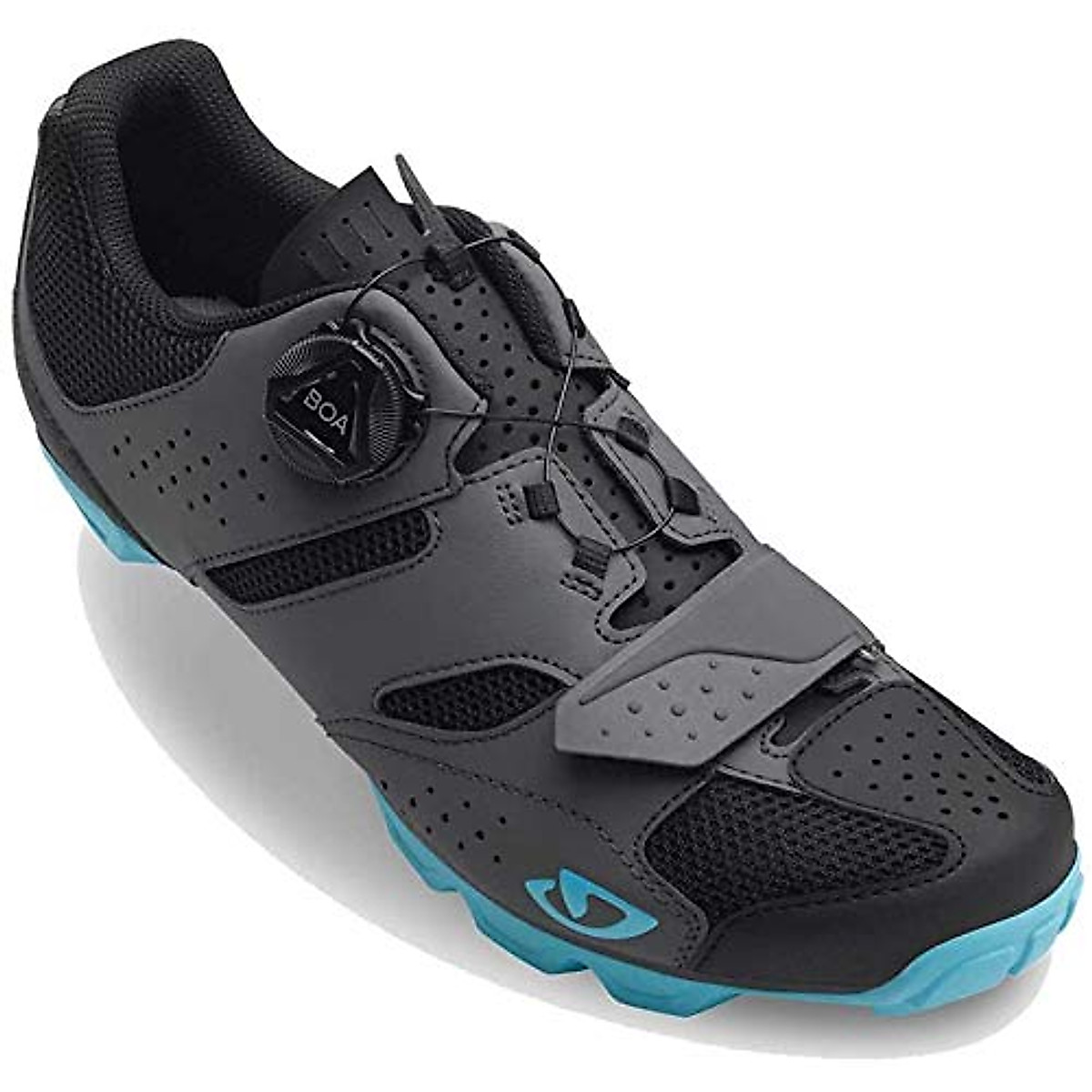 Giro Cylinder W Women's Mountain, Dirt, and Trail Cycling Shoe - 41, Dark Shadow/Iceberg (2020)
