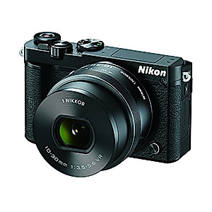 Nikon 1 J5 Mirrorless Digital Camera w/ 10-30mm PD-ZOOM Lens (Black)