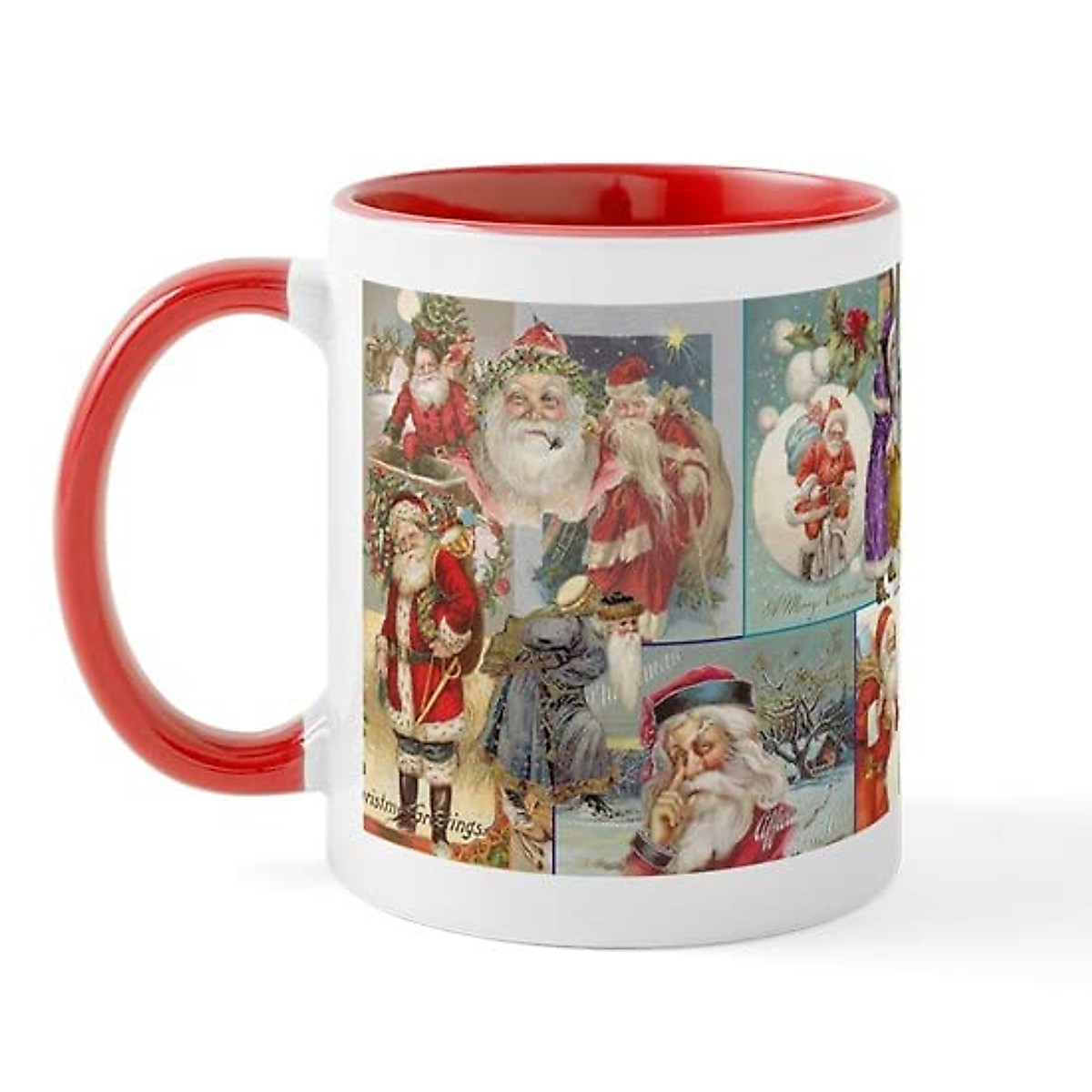 CafePress Victorian Old World Santas Coffee Mug Ceramic Coffee Mug, Tea Cup 11 oz