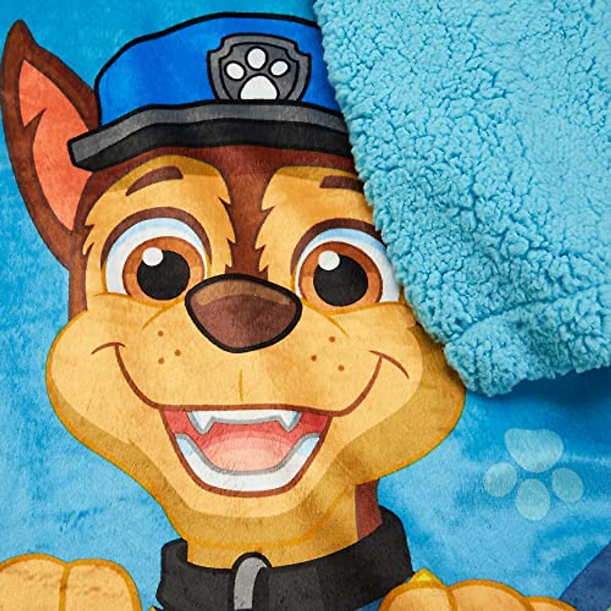 Franco Paw Patrol Kids Bedding Plush Snuggle Wrap Hooded Blanket, 31" x 54", (Official) Nickelodeon Product