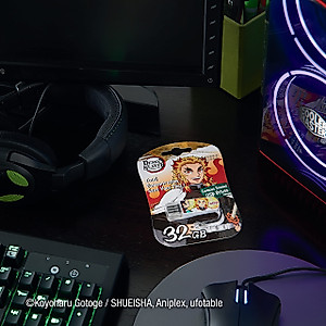Verbatim Officially Licensed Limited Edition 32GB Demon Slayer: Kimetsu no Yaiba Thumb Drive - Kyojuro Rengoku - Anime Design USB 3.0 Flash Drive