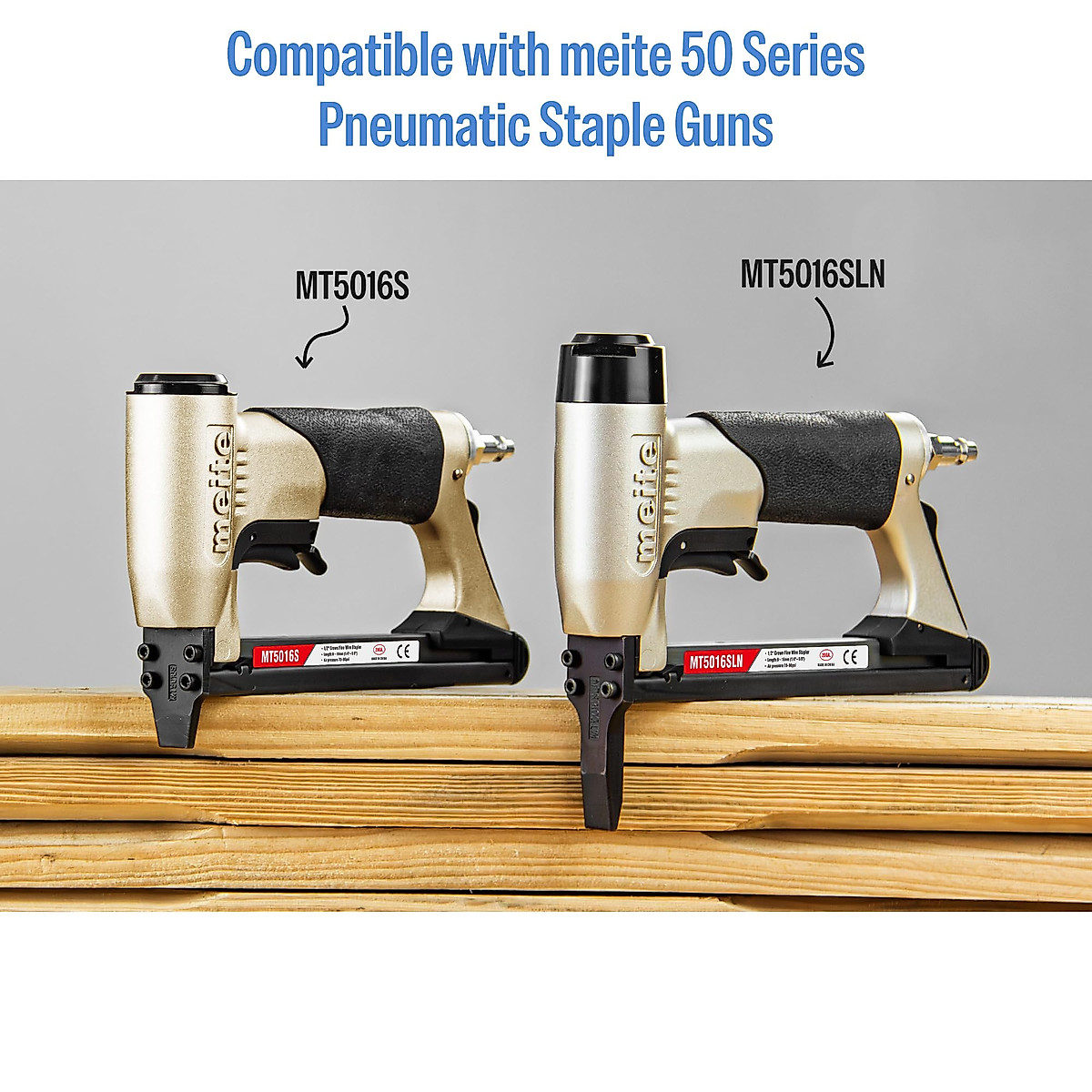 meite 20 Gauge 1/2-Inch (12.3mm) Crown 1/4-Inch Length Upholstery Staples for Staple Gun, Fine Wire Galvanized Staples for Carpet, Work Box, Cable, Shed (5,000 Pieces)