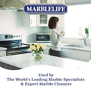 Marblelife Granite & Quartz Cleaner, Safe & Powerful Granite Countertop Cleaner, Oil & Wax Free Quartz Countertop, Effective Stone Care & Cleaning, 32oz Spray