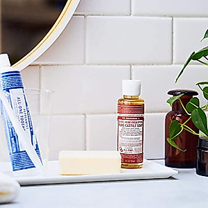 Dr. Bronner’s - Pure-Castile Liquid Soap (Eucalyptus, 8 ounce) - Made with Organic Oils, 18-in-1 Uses: Face, Body, Hair, Laundry, Pets and Dishes, Concentrated, Vegan, Non-GMO