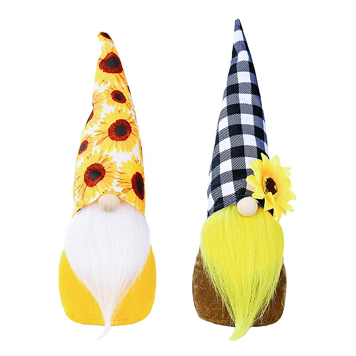 ivolks Sunflower Doll Gnomes Plush Pack of 2-Piece