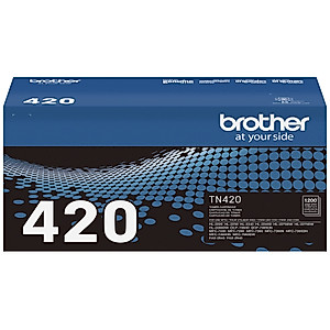 Brother Genuine TN420 Mono Laser Toner Cartridge Black