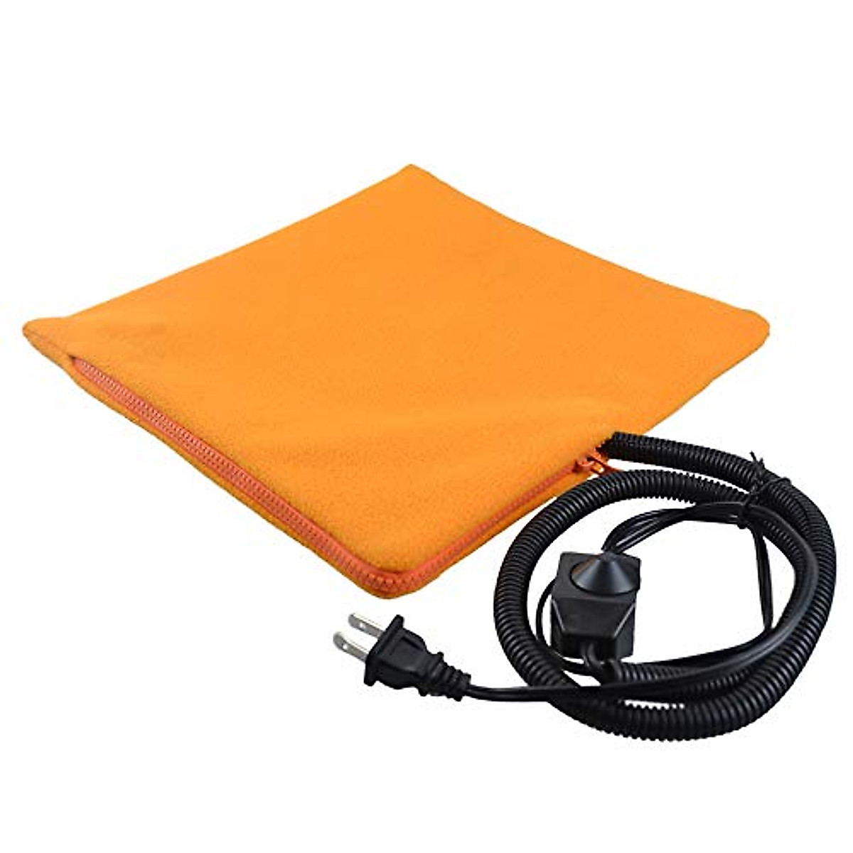 YUYUSO Rabbit Heated Pad with Cozy Fleece Cover for Bunny Guinea Pigs Heater Heating Plate