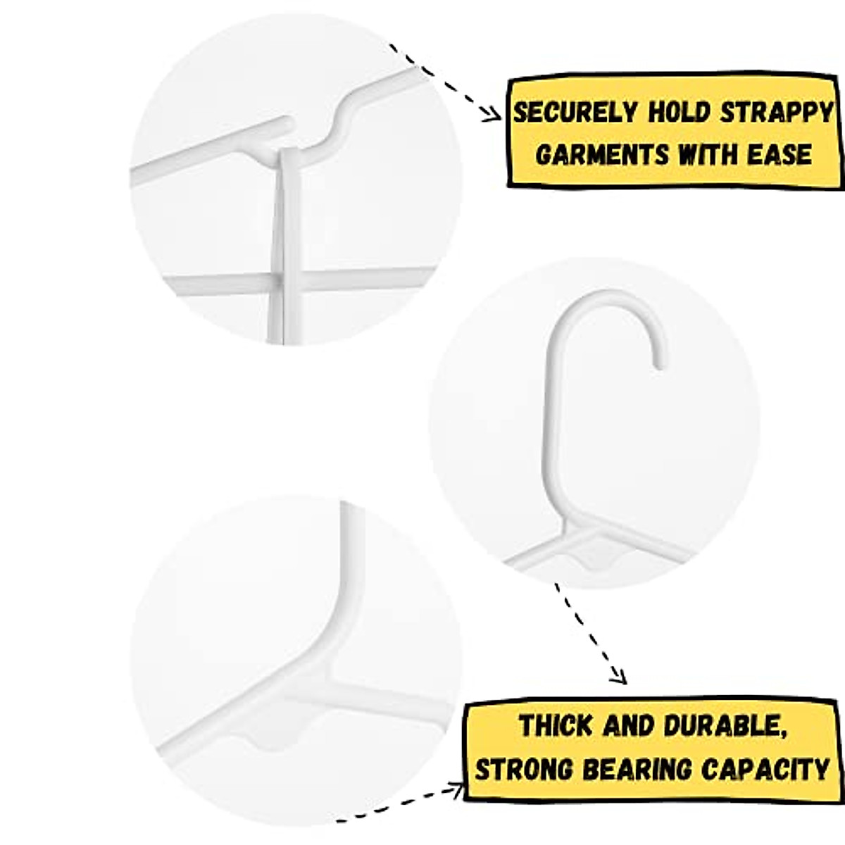 Mr. Pen- Plastic Kids Hangers, 10 Pack, Baby Hangers, Baby Hangers for Nursery, Baby Clothes Hangers, Baby Hangers for Closet, Kid Hangers, Kids Hangers Plastic, Childrens Hangers, Small Hangers.