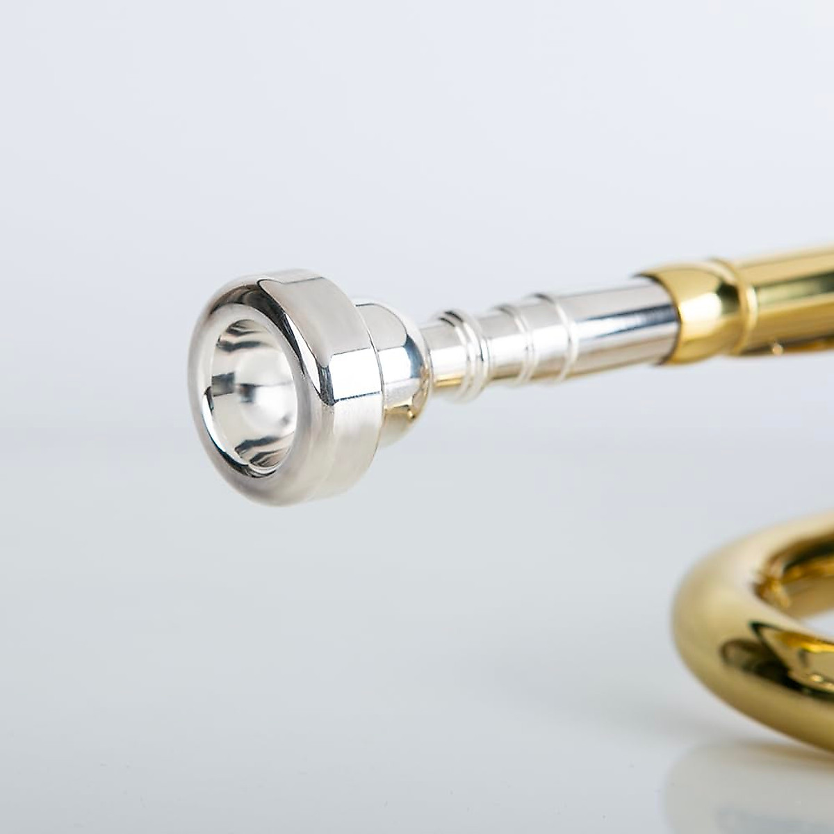 Glory Silver Plated Bb Trumpet Mouthpiece,7c