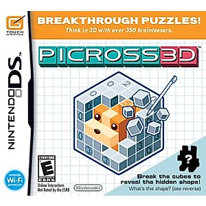 Picross 3D - Nintendo DS (Renewed)