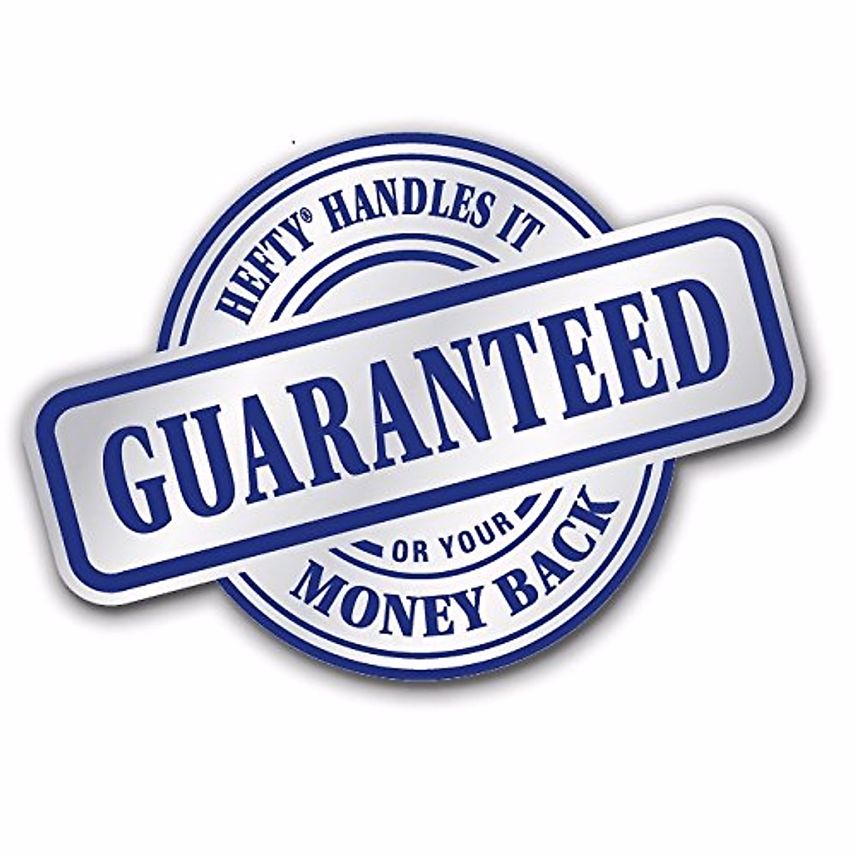 Hefty Strong Tall Kitchen Trash Bags, Unscented, 13 Gallon, 45 Count