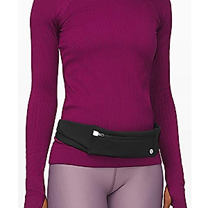 Lululemon Fast and Free Run Belt (Black, Size S/M)