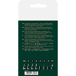 Faber Castell Pitt Black Ballpoint Pen, Black, Unisex