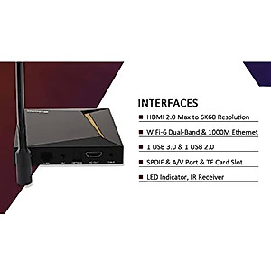 vSeeBox V1 Pro with Backlit 4GB RAM + 32GB ROM Free HIGH Speed 18GBPS HDMI 2.0/UPS 2nd Day Air®