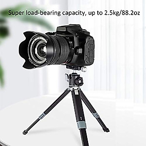 Action Camera Tripod,Mini Camera Desktop Tripod Portable Dual Purpose Adjustable Tripod with Two Section Stretch Rod Design,for Photography(MT-22)