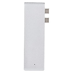 USB C Adapter, Docking Hub Large Scale Expansion Durable Material Simultaneous Connection Super Data Transmission for Data Transmission