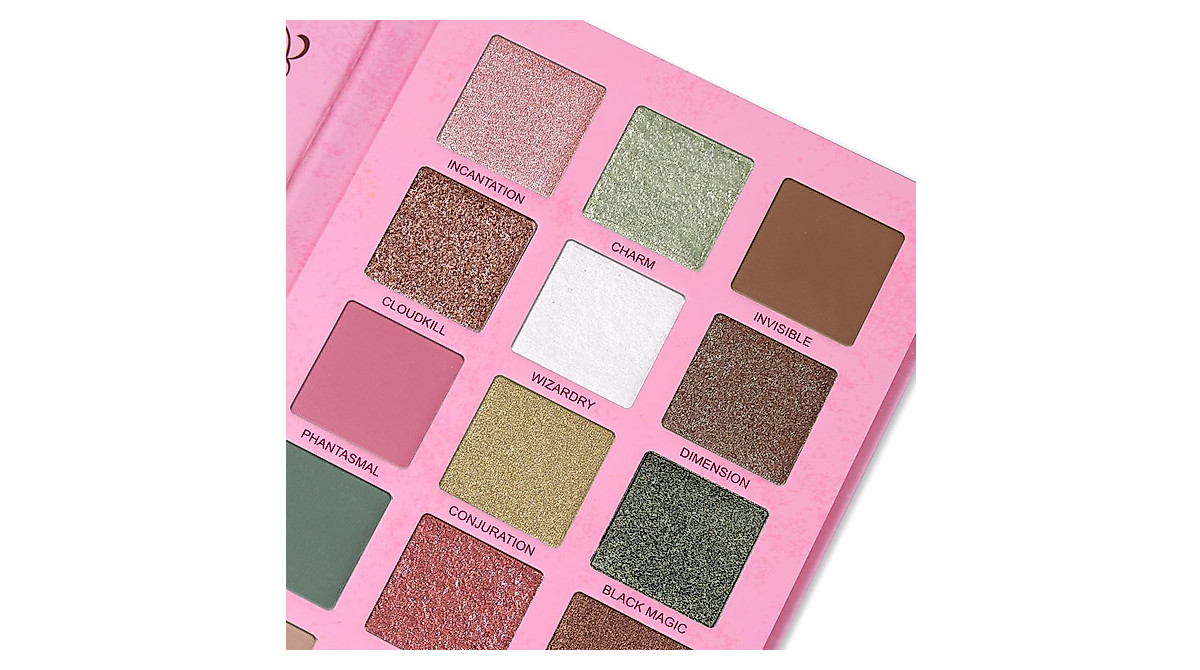 UCANBE Magic Spell Eyeshadow Palette – Vibrant 18-Color Pigment Set
