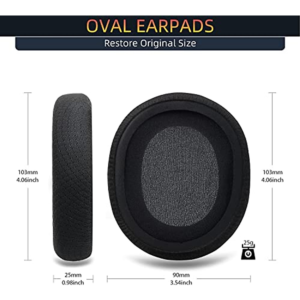 GVOEARS Replacement Ear Pads Cushions for Steelseries Arctis 1/3/5/7/7X/9/9X/pro Xbox Wireless Headset Gaming Earpads