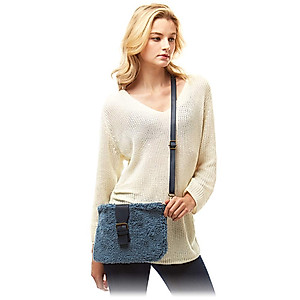 Me Plus Women Fashion Snakeskin Pattern Small Round Cellphone Crossbody Purse Shoulder Bag Belt Bag Adjustable Strap (Snake Skin - Neon Yellow)