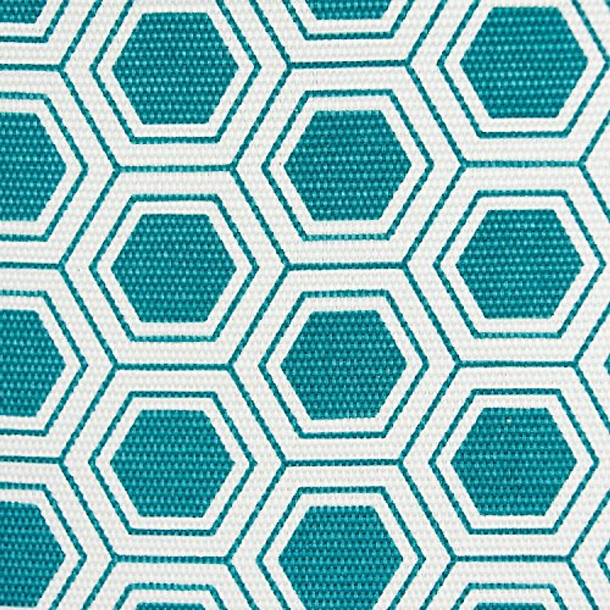 DII Collapsible Polyester Storage Cube, Honeycomb, Teal, Large