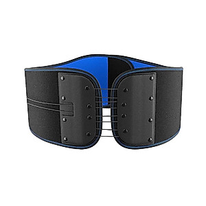 Actimove Sports Edition Back Brace for Men/ Women | Lumbar Supportwith Rigid Panel, Pressure Pads & Smart Easy-Closing-Pulley-System for Back Pain, Herniated Disc, Sciatica, Scoliosis | Black, Large/ X-Large