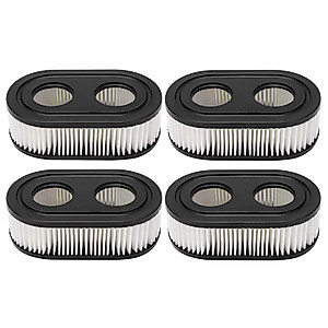 4PCS Air Filter Lawn Mower Filter Replacement Air Cleaner Cartridge Filter Rubber 798452 593260 for 500EX 550EX 625E 675 625EX 675EX 675EXI 725EXI 09P000 09P702