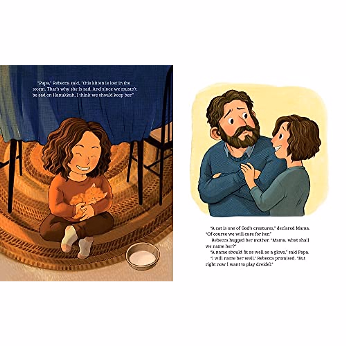 Latkes and Applesauce: A Hanukkah Story