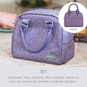 Simple Modern Lunch Bag for Women & Men | Reusable Insulated Lunch Tote Purse for Work | Cute Lunch Box Container for Adult, Travel, School | Very Mia Collection | 5 Liter | Tuxedo