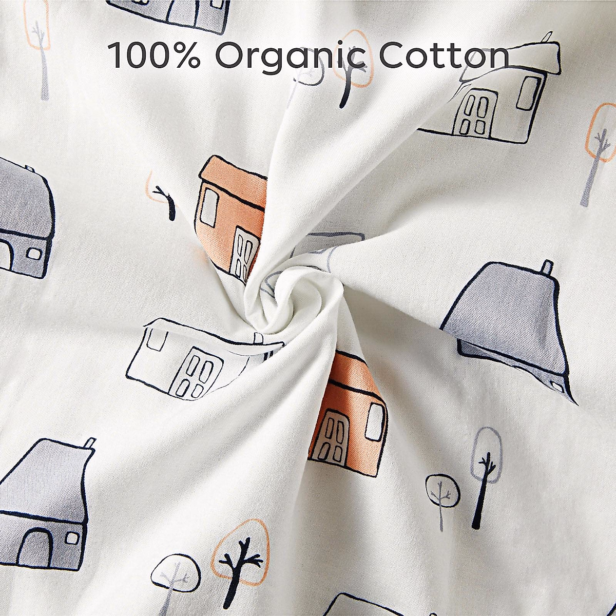 bc babycare Baby Sleep Sack with Feet 3-4T Muslin Cotton Baby Sleeping Bag 0.5 TOG 2-way Zipper Sleeveless Wearable Blanket