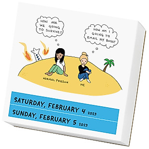 Even My Feelings Have Feelings Page-A-Day Calendar 2023: Dealing With All of it, One Day at a Time