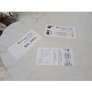 Home Collezione by Salvani Genuine Icelandic Sheepskin Rug Throw (Shade of Brown - Curly Pile) 24"x36"