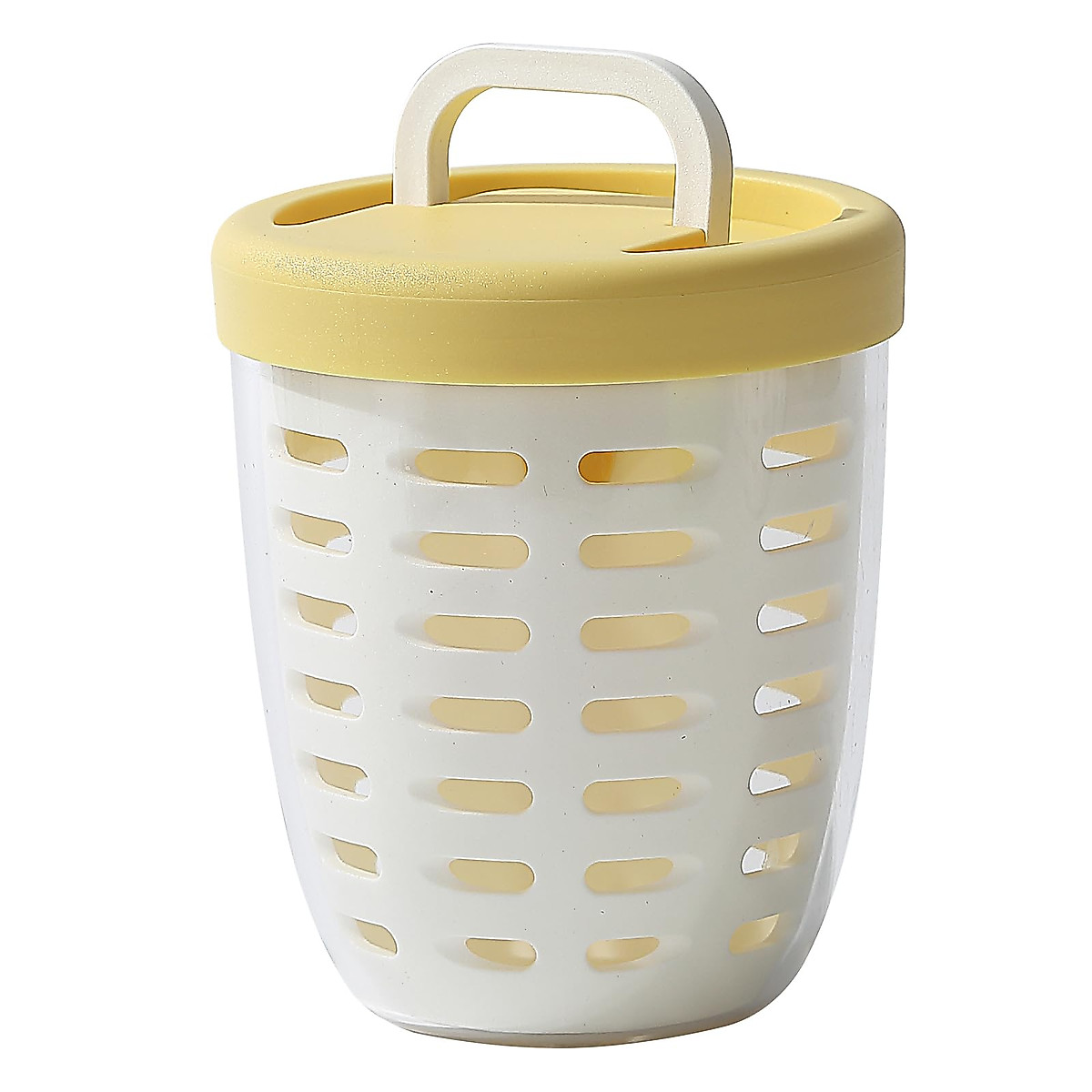 Audest Fruit Salad Storage Cup With Lids and Fork, 20 Oz Plastic Airtight Fruit Storage Containers for fridge with BPA-Free, Leak-Proof, Reusable for Office,Party,Travel