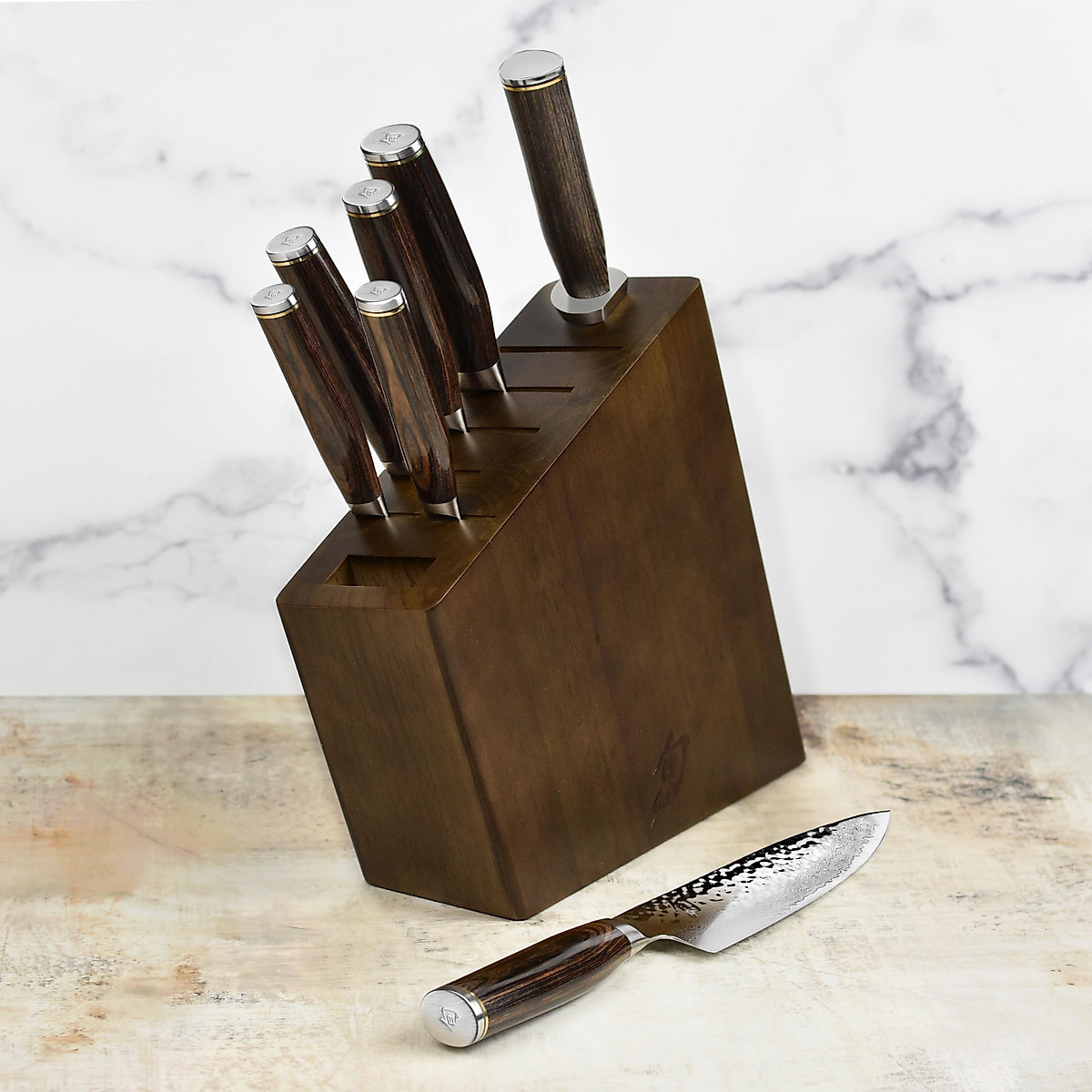 Shun Premier 8 Piece Knife Block Set