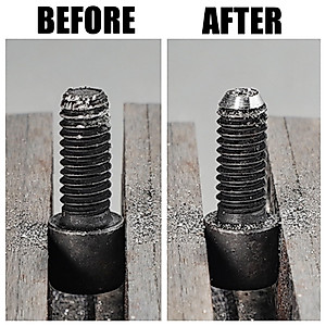 Vearter External Chamfer Drill Bit Deburring Tool with 3 Flute Carbide Blades for Metal Steel, Removal Burr Tools Quick Release Shank Fits 1/8" (3mm) to 3/4" (19mm)