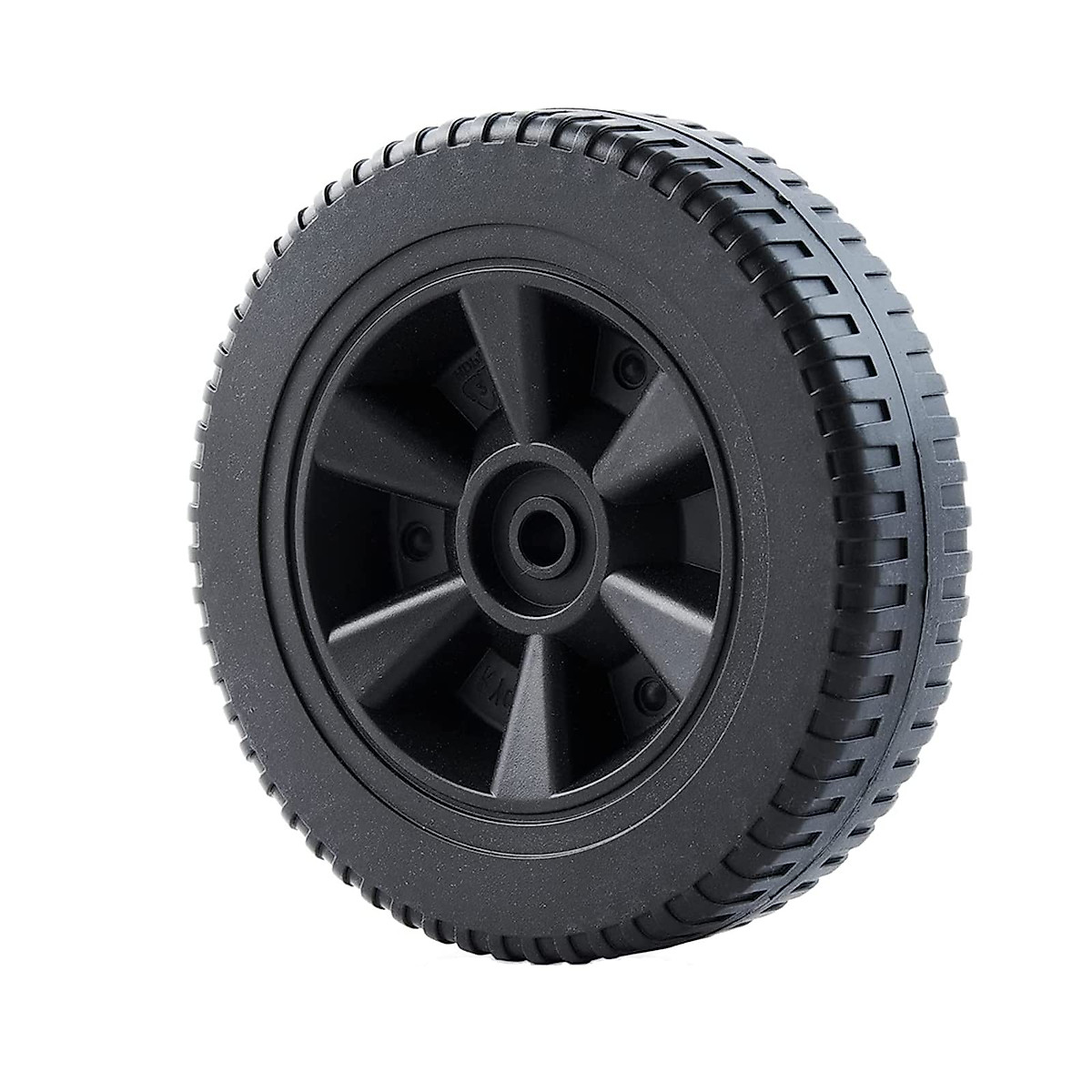 7 Inch 70-05-104 DGF493BNP DGH474CRP Wheels Replacement Parts for Dyna Glo Grill Wheels DGF510SBP DGH450CRP DGH450CRP-D DGH450CRP-D DGB494SPB Plastic Black Gas Grill Wheels Replacement 2 pcs