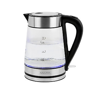 Kalorik 1.7L Rapid Boil Electric Kettle with Blue LED, in Stainless Steel (JK 46670 SS)