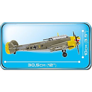 COBI 422 Pcs Historical Collection WWII Planes /5716/ Messerschmitt Bf 110 B