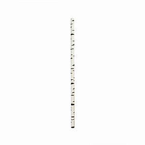 100 Pack Birch Bark Biodegradable Paper Straw for Birthdays, Weddings, Baby Showers Cyber Holiday 2019 Celebrations and Parties